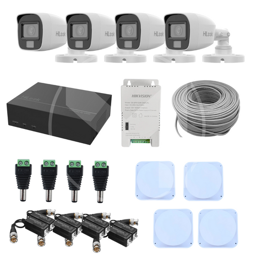 HiLook 4 Channel Smart Light Full Kit | MSL Security Product