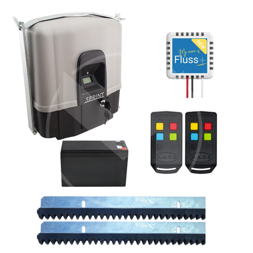 DACE SPRINT 500 Gate Motor Kit with Antitheft and FLUSS+ | MSL Security ...