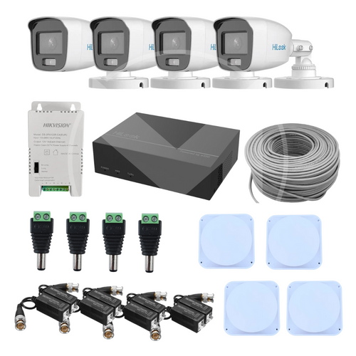 HiLook 4 Channel ColorVU Full Kit | MSL Security Product
