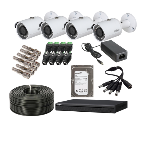 Dahua 4 Channel CCTV Kit | MSL Security Product