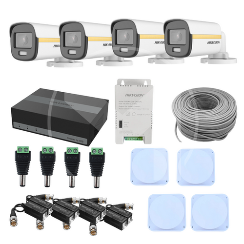 Hikvision 4 Channel ColourVU 2MP Kit | MSL Security Product