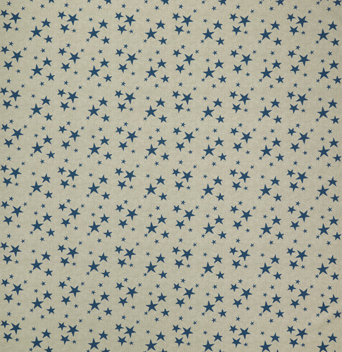 St Maws-Indigo Sample | Egg & Dart Textiles