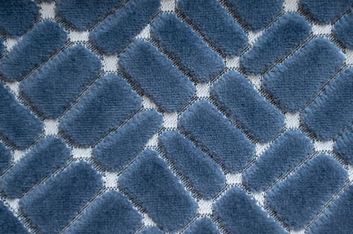 Melvin-Indigo | Egg & Dart Textiles