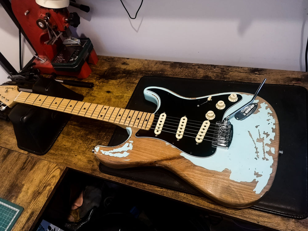 'Kinman' Treble Bleed Mod + Setup On Custom Fender Strat
