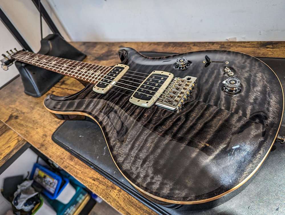PRS Custom 22 - Fretbuzz Service + Setup