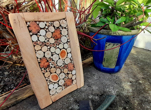 Log slice wood art | realwooodcraft