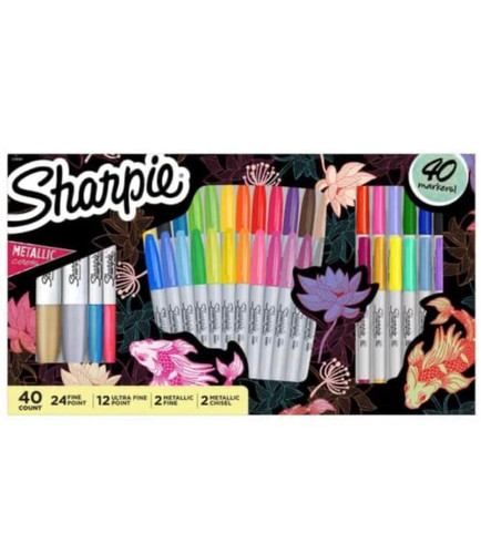 샤피 리미티드에디션 40색 Sharpie Marker 40ct | Harris Concept