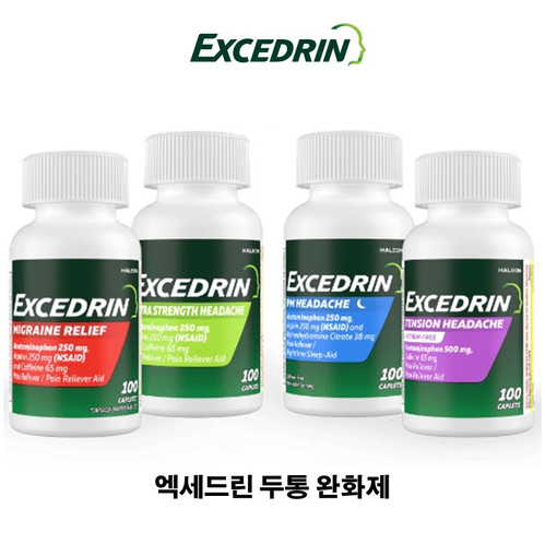 엑세드린 두통 완화제 Excedrin Relief | Harris Concept