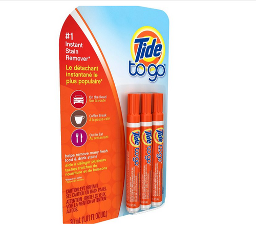 [Tide] 투고 얼룩제거제 휴대용 3개입/ Tide Laundry Stain Remover 3pk | Harris Concept