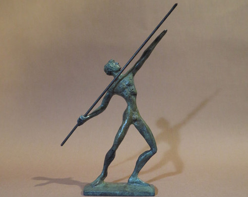 bronze javelin-thrower | It's All Greek