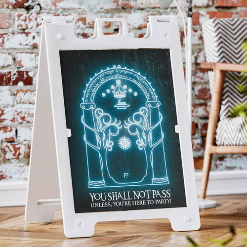 Lord Of The Rings Party Sign | Canva Template | Craftorb