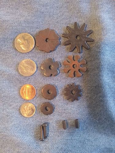 Spur Rowels, Pins and Screws | madcowco