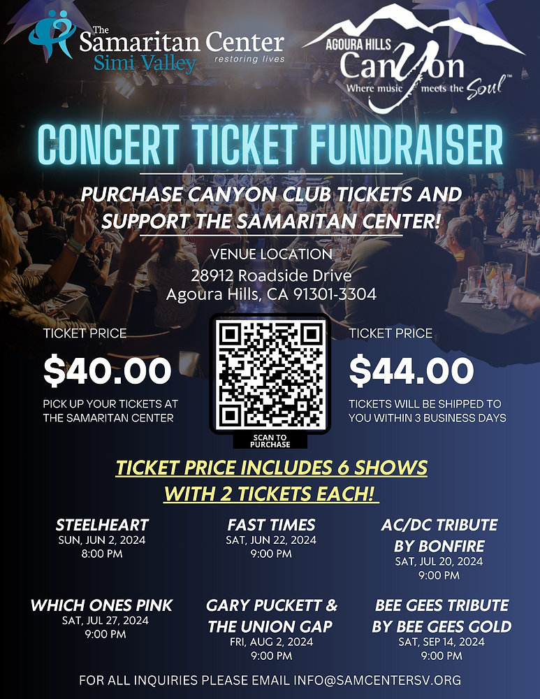 Concert Ticket Fundraiser