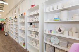 Pottery Painting | Dixie Dot Crafts