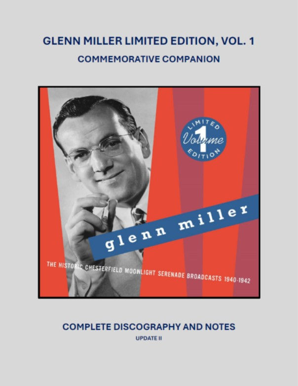 Glenn Miller Limited Edition, Vol. 1 Commemorative Companion | glennmiller1