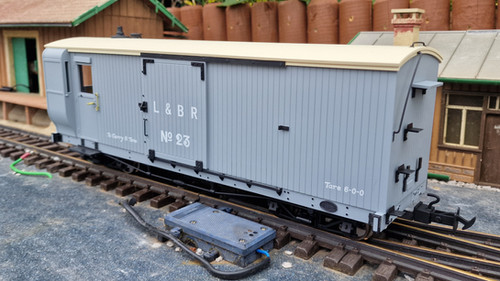 Accucraft L&B Bogie Brake Van - 16mm Scale, Dual 32/45mm Gauge ...