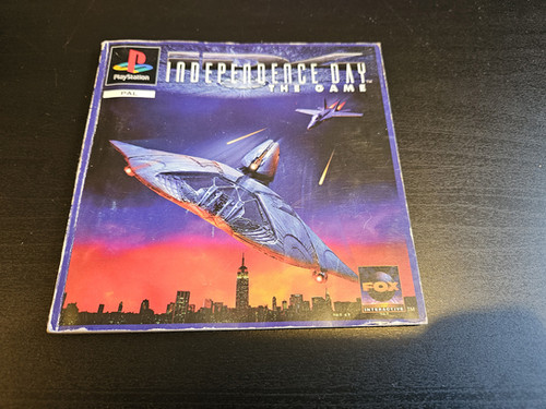 Independence Day Manual Booklet PS1 Playstation One | MyRetroShop.com