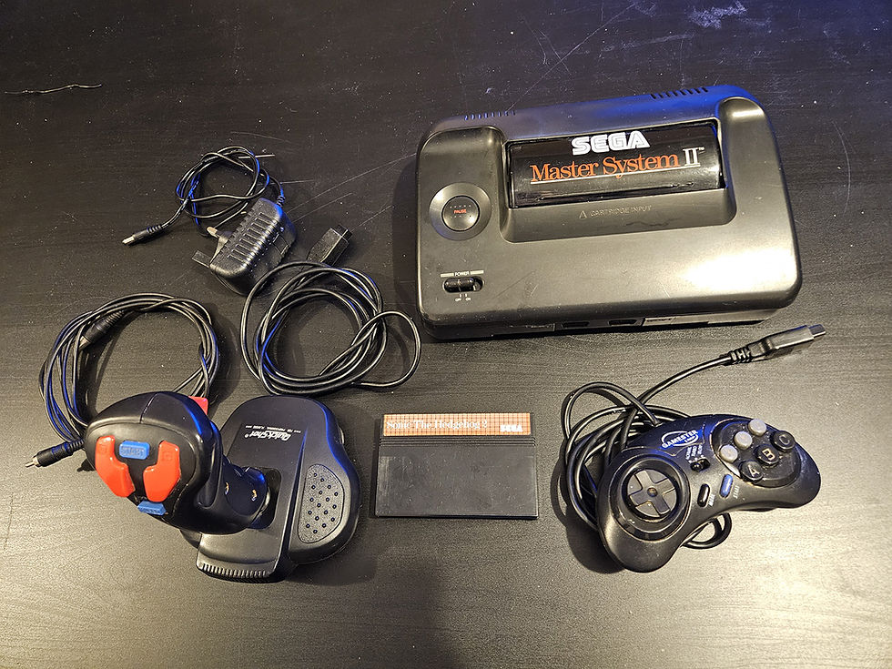 Sega Master System II +two sonic games | MyRetroShop.com