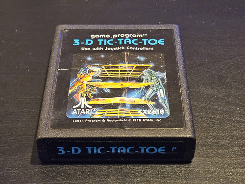 3-D Tic-Tac-Toe Atari 2600 | MyRetroShop.com