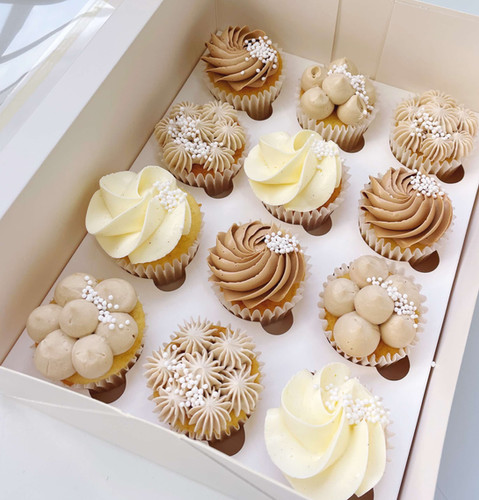 Mini Neutral Cupcakes | The Final Course