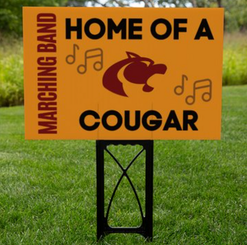 Yard Sign and Stand | Oakton Bands