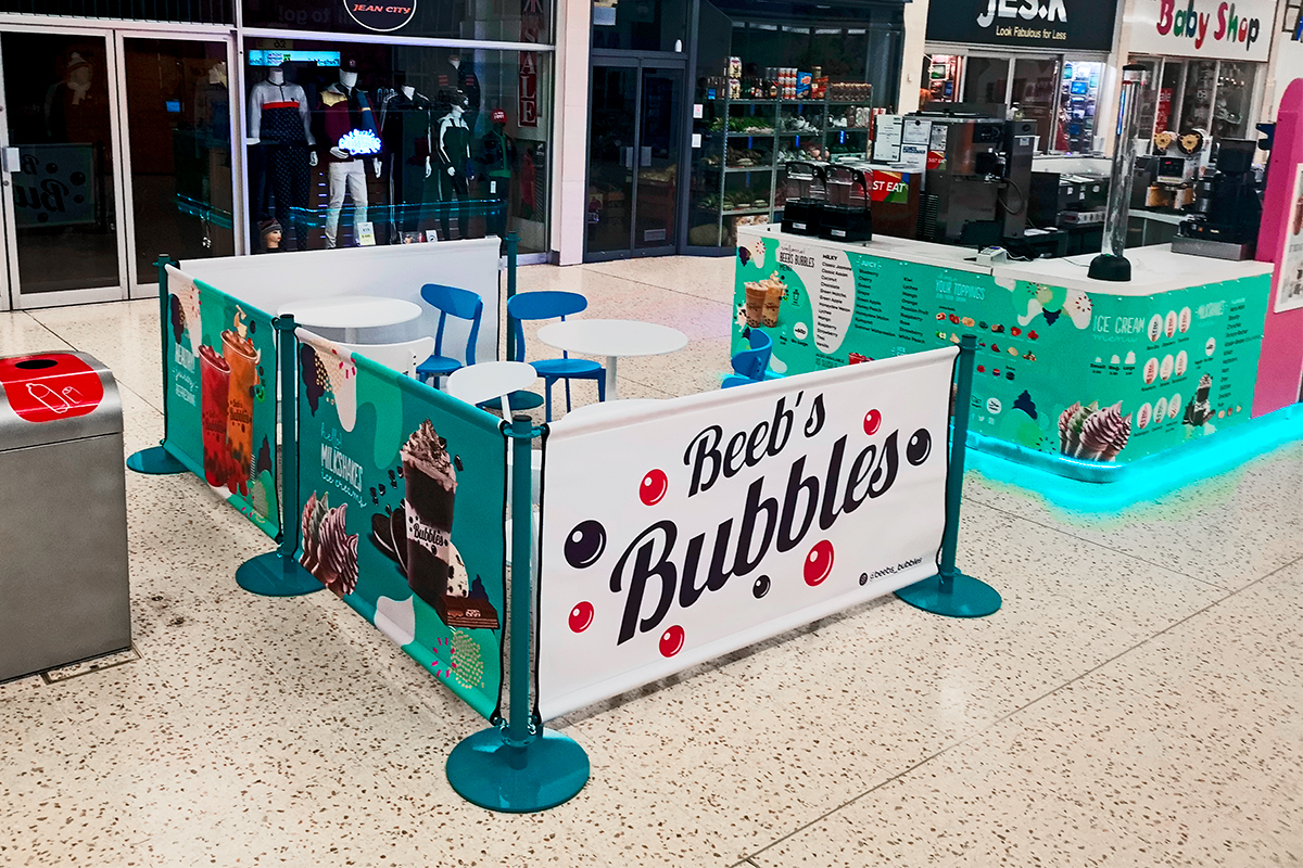 PVC Canvas Gallery | Cafe-Barriers.com | UK