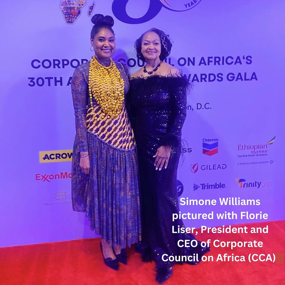 SIMONE WILLIAMS ATTENDS CORPORATE COUNCIL ON AFRICA ANNUAL GALA AND ...