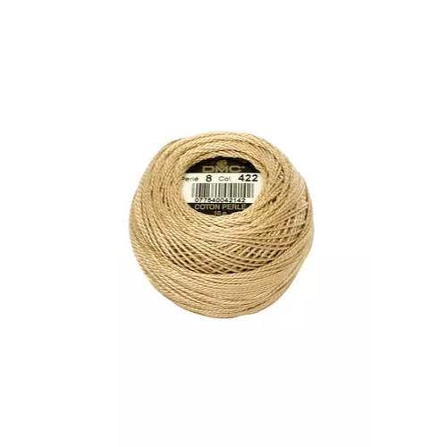 DMC Perle Cotton #8 - 422 Light Oak | StitchMakers
