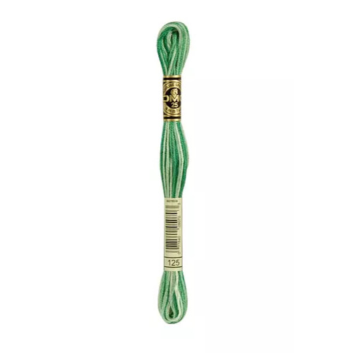 DMC Six Strand Embroidery Floss - 125 Spring Onion Ombre | StitchMakers