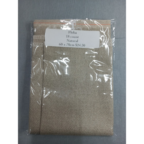 Floba, 18 Count, Natural, 60 x 70cm | StitchMakers