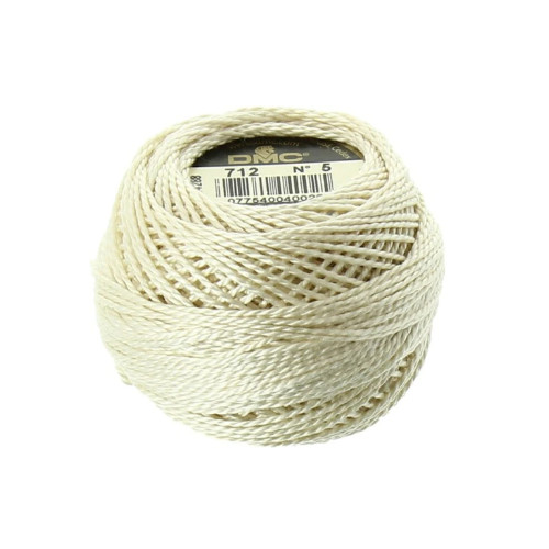 DMC Perle 5 Ball - 712 Cream | StitchMakers