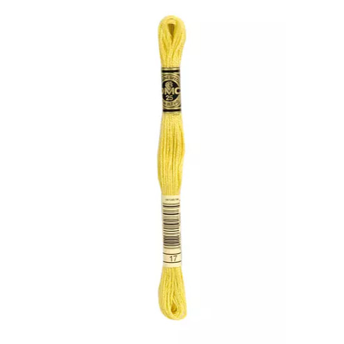 DMC Six Strand Embroidery Floss - 17 Maize | StitchMakers