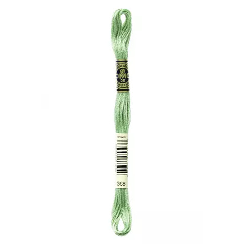 DMC Six Strand Embroidery Floss - 368 Eau de Nile | StitchMakers