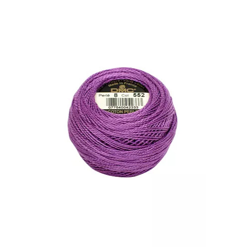 DMC Perle Cotton #8 - 552 Violet | StitchMakers
