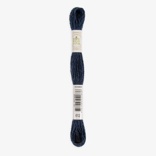 DMC Eco Vita 360 Naturally Dyed Organic Wool Thread - 612 Storm Indigo ...