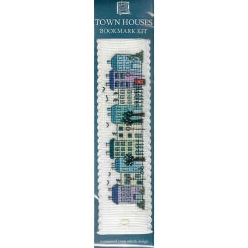 Textile Heritage Bookmark Kits - Town Houses | StitchMakers