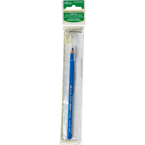 Clover Iron-on Transfer Pencil Blue 5005 | StitchMakers