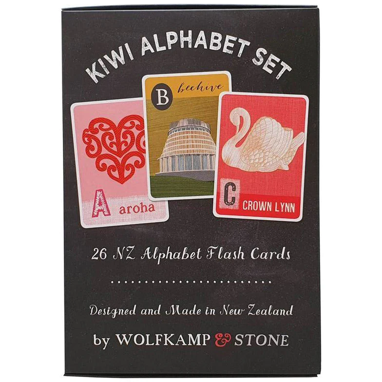 Kiwi Alphabet Set - ABC wall frieze | StitchMakers