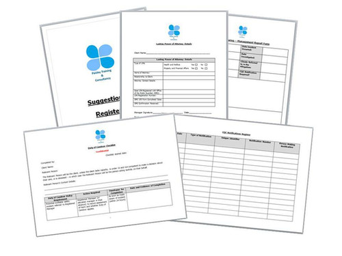 Care Management Documents Package | Paisley Compliance