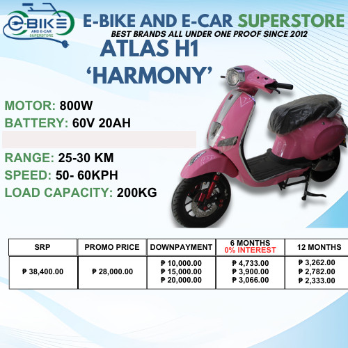 ATLAS H1 HARMONY | EBIKE AND ECAR SUPERSTORE