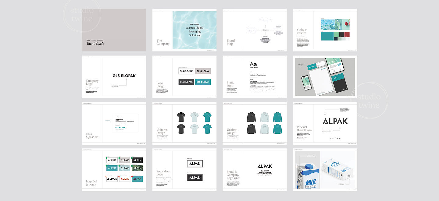 GLS Elopak Branding | Studio Twine