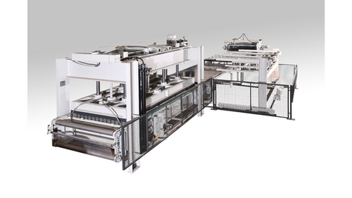 Veneer Press - OMC Auto Fed Hot Press