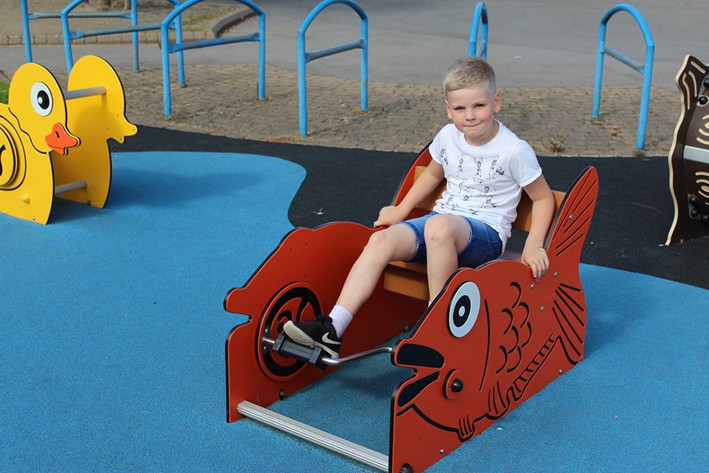 Pond themed playground equipment | UK | Play Fitness Ltd