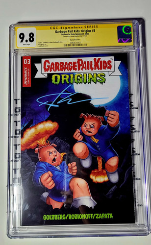 Frank Kadar Signed 'Garbage Pail Kids Origins' #3 Variant Cover | Top ...