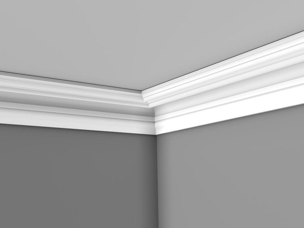 CL-VE18 Large Victorian/Edwardian Cornice. Projection: 205mm. Height ...