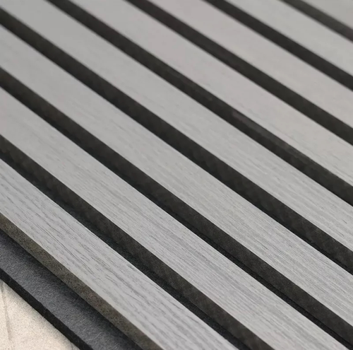 Ash Grey acoustic wall panel 240 x 60 | THE LIVINGROOMS INTE
