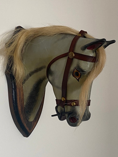 Faux Taxidermy - Rocking Horse Head - Made to Order | Ellen Wilkinson Art