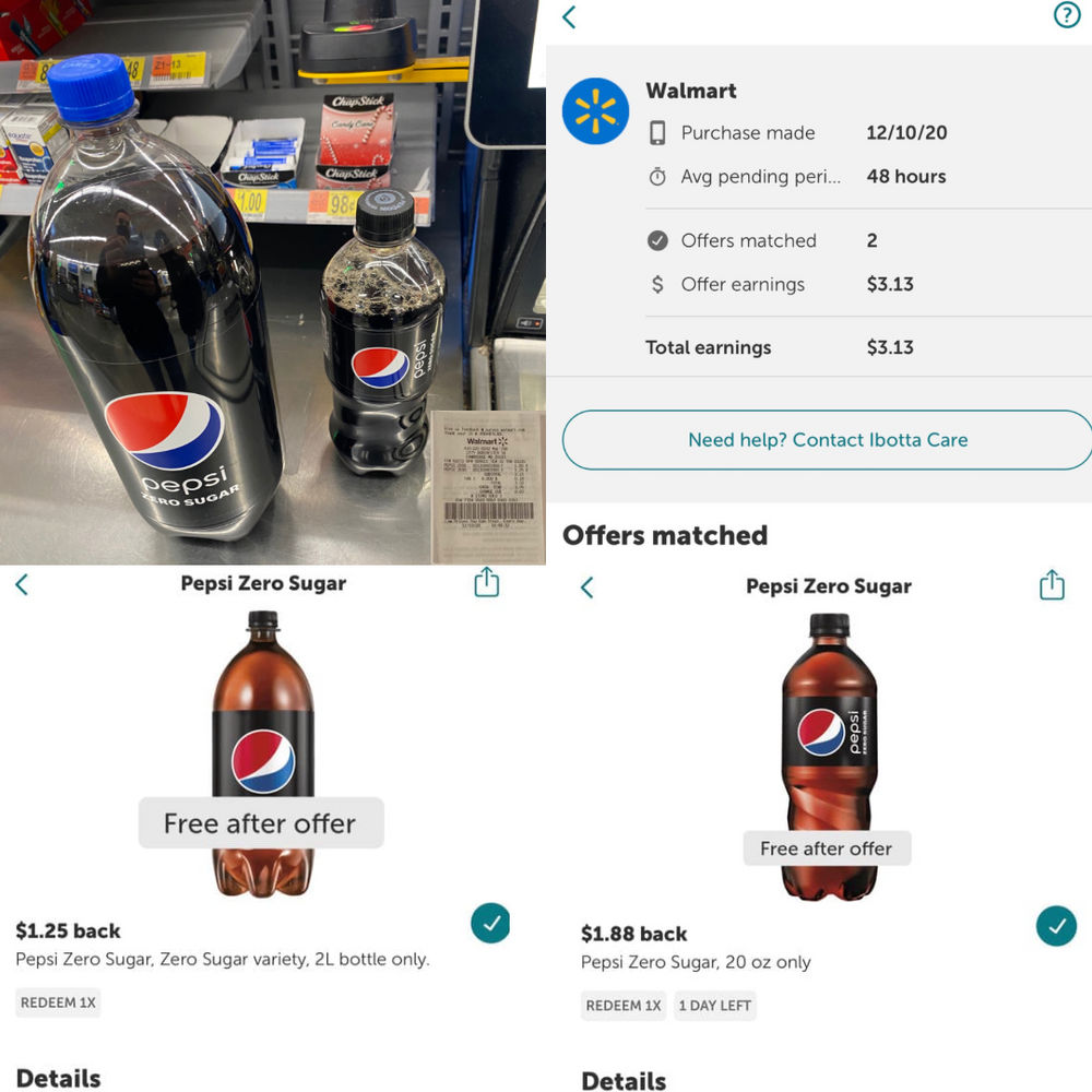 (FREE) Pepsi Zero Sugar 2 Liter & 20oz Bottle at Walmart | My Coupon Plug