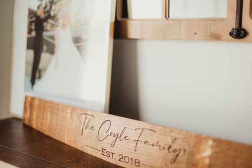 Barrel Stave Signs | Wisconsin Barrel Co