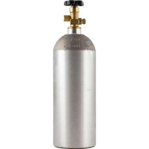 Aluminum Compressed Gas Cylinder Small | GIANT CO2